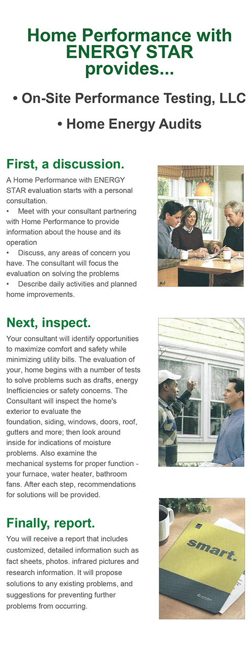 Services | On Site Performance Testing | Chippewa Falls | Wisconsin
